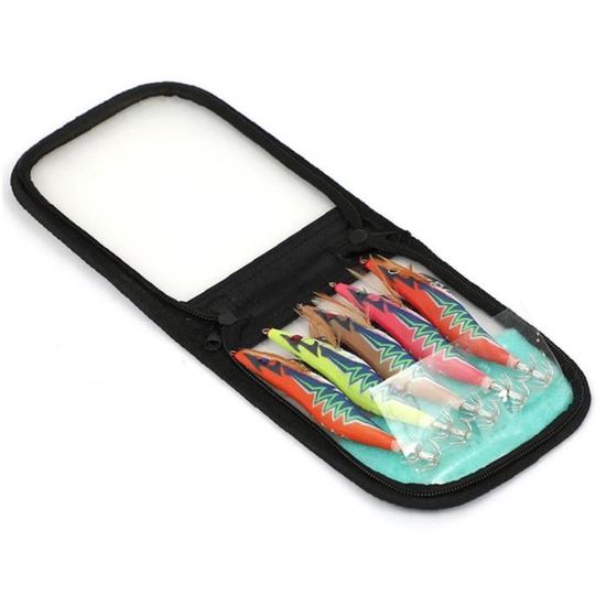 Crochet lumineux Crochet Artificial Squid Jig Leurres de pêche avec ...