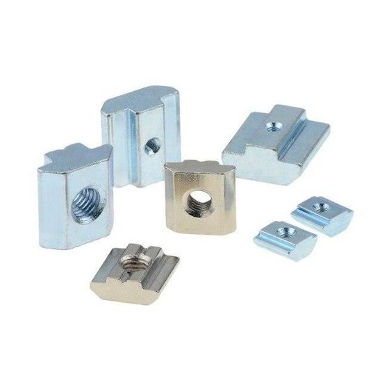 ECROU,30 series M3-10pcs--Écrous carrés à marteau coulissant en T Écrou ...