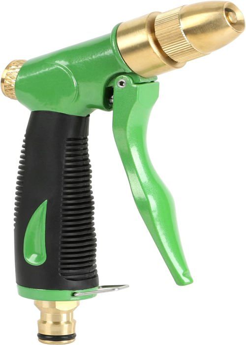 Buse De Tuyau DArrosage Avec Embout En Laiton Buse De Pulvrisation 100 Mtal Robuste Buse DEau ...