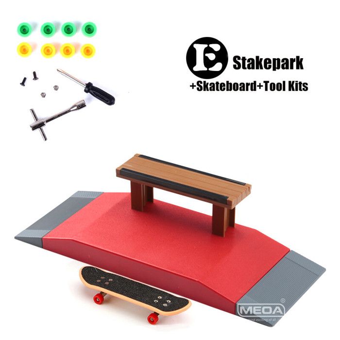 Mini Finger Figure Skate Scene Board Set,SkateBuffers,Rampe Track ...