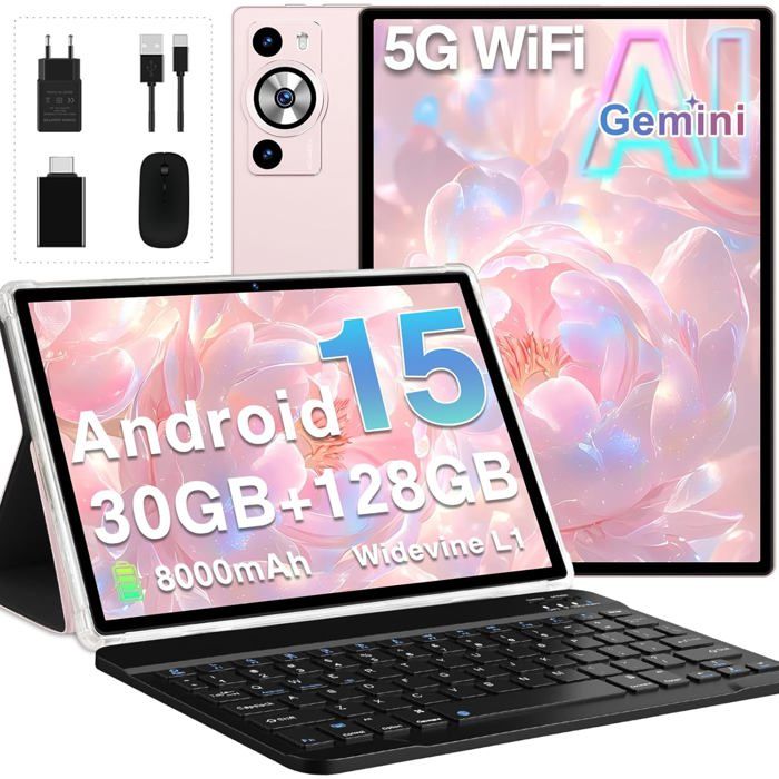 Tablette Android 10 pouces - WOOPSO - E9 - 30 Go RAM - 128 Go ROM ...