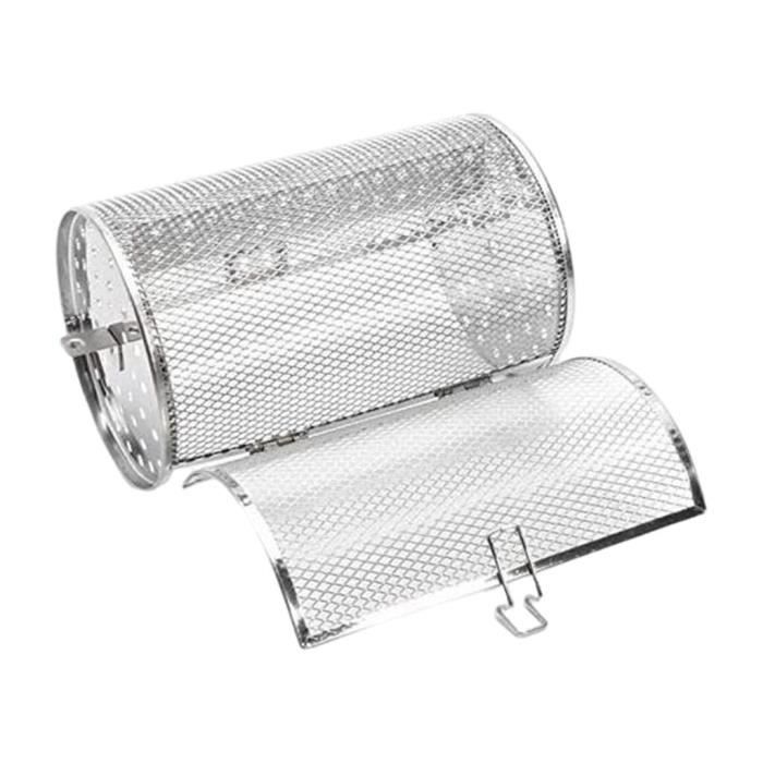 Four Cage En cier Inoxydable Torréfaction pour Café Haricots BBQ Grill ...