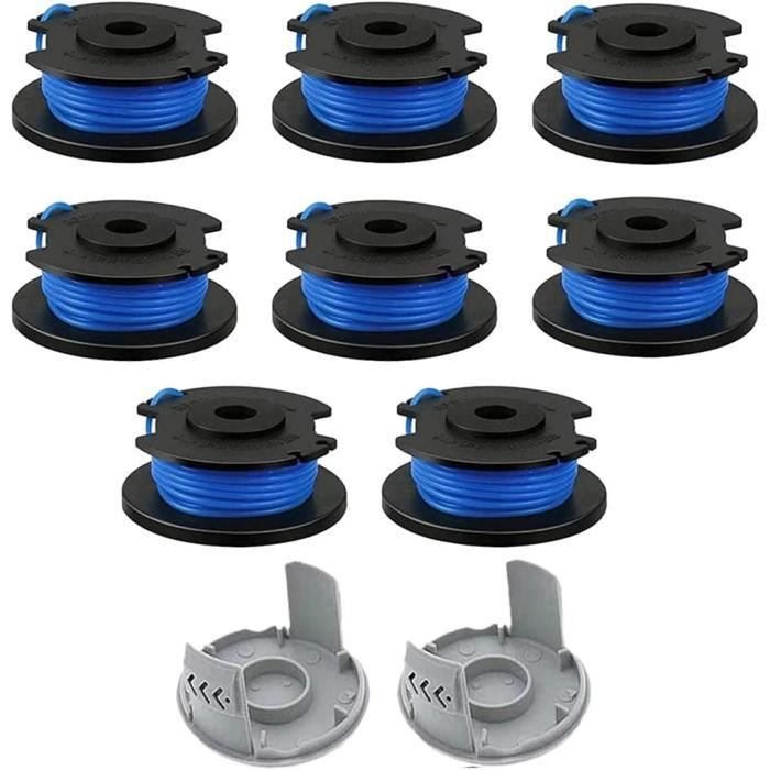 10 Pièces Bobine De Rechange Pour Débroussailleuse,Fil Bobine Coupe Bordure,Compatible Avec ...