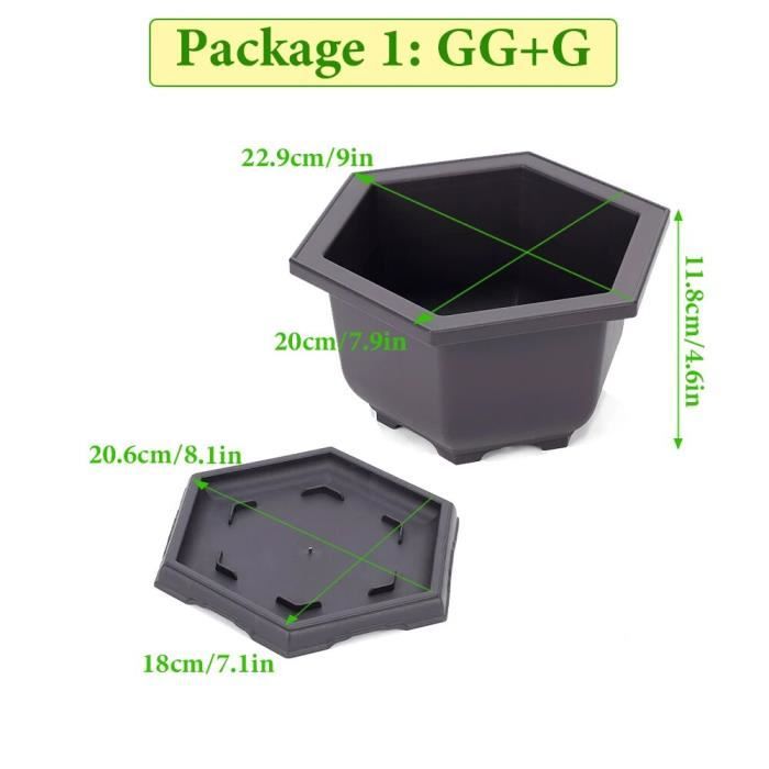 GG x Plateau G - Pot de fleur et escalier délégations, Pot de plante de ...