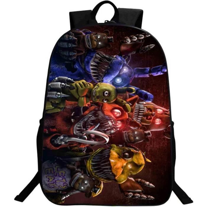 Five Nights At Backpack Fnaf Sac À Dos D'École Fnaf Sac D'École Pour ...
