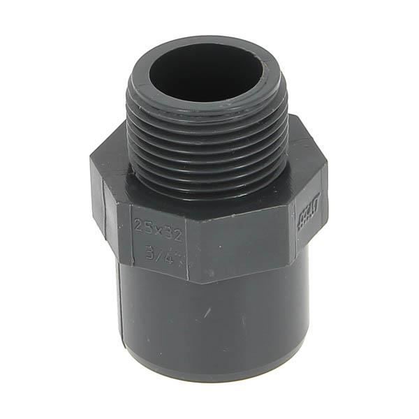 Embout PVC pression mâle-femelle O32-25 mâle 20-27 - Cdiscount Bricolage