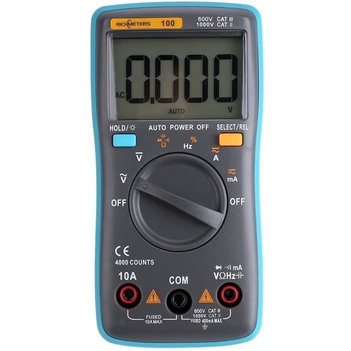 Multimètre professionnel automatique metrix numérique testeur de ...