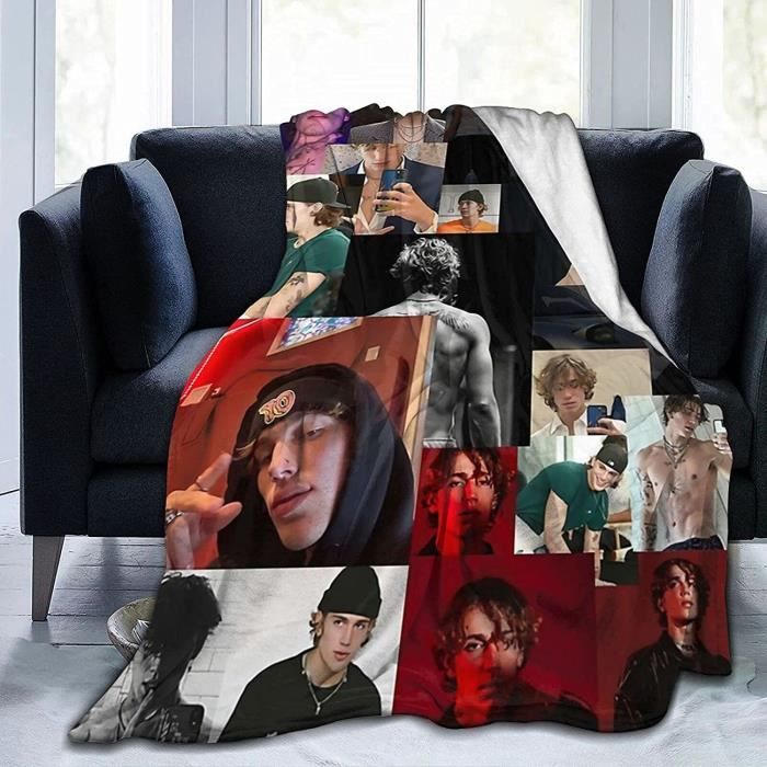 Vinnie Hacker Collage Couverture ultra douce en flanelle polaire toutes ...