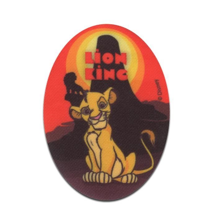 Disney © Le Roi lion Lion King Simba Animal - Ecusson thermocollant ...