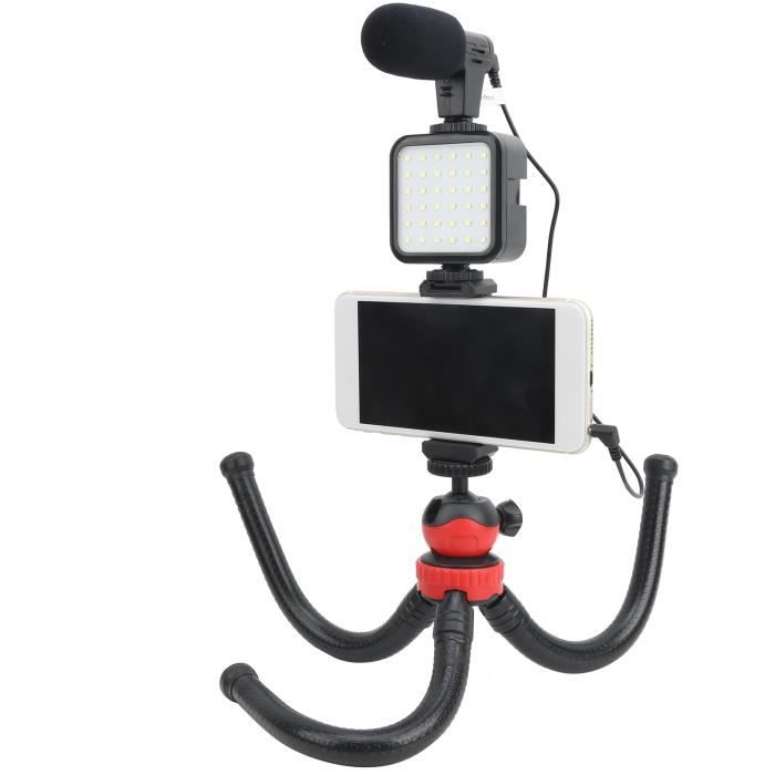 EJ.life Assistance téléphonique mobile Microphone Fill Light Trépied ...