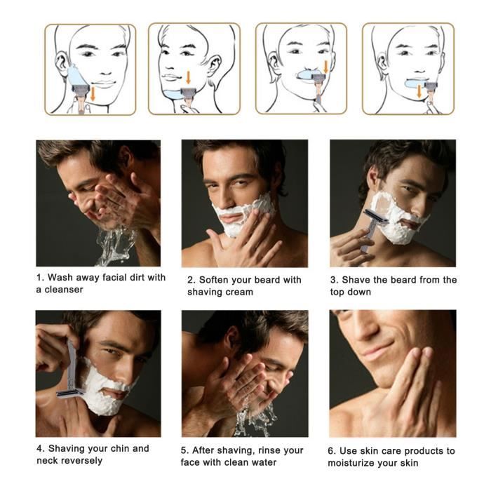 Rasoir de Sécurité Style Vintage Précis Lisse Sûr Durable Antidérapant ...