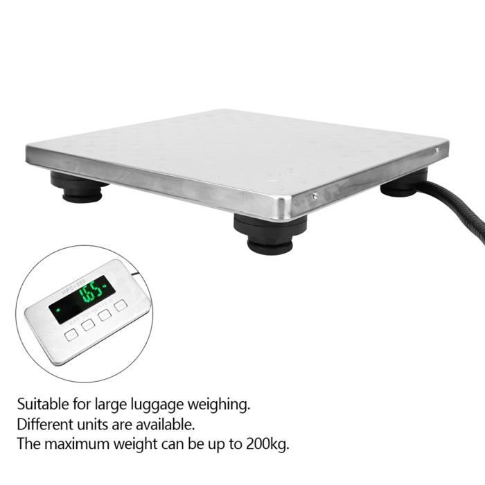 Balance Electronique EBTOOLS 200kg / 0.05kg Acier Inoxydable Double ...