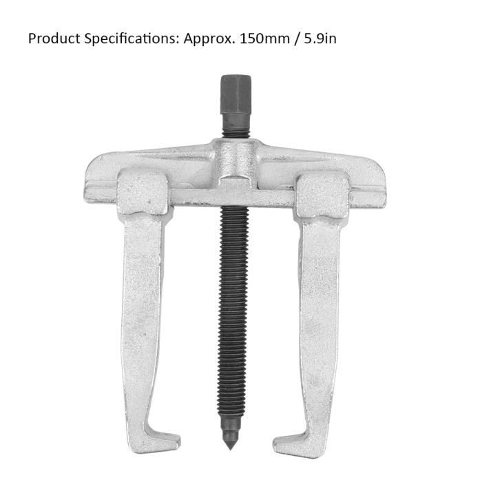 Extracteurs séparés à 2 mâchoires 150mm Extracteur de roulement à 2 ...