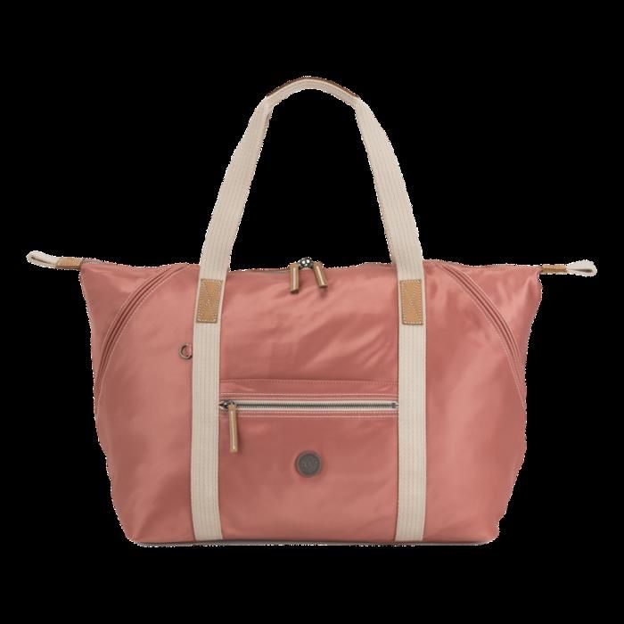 Kipling Edgeland Eyes Wide Open Art M Medium Tote Delicate Rose [62621]