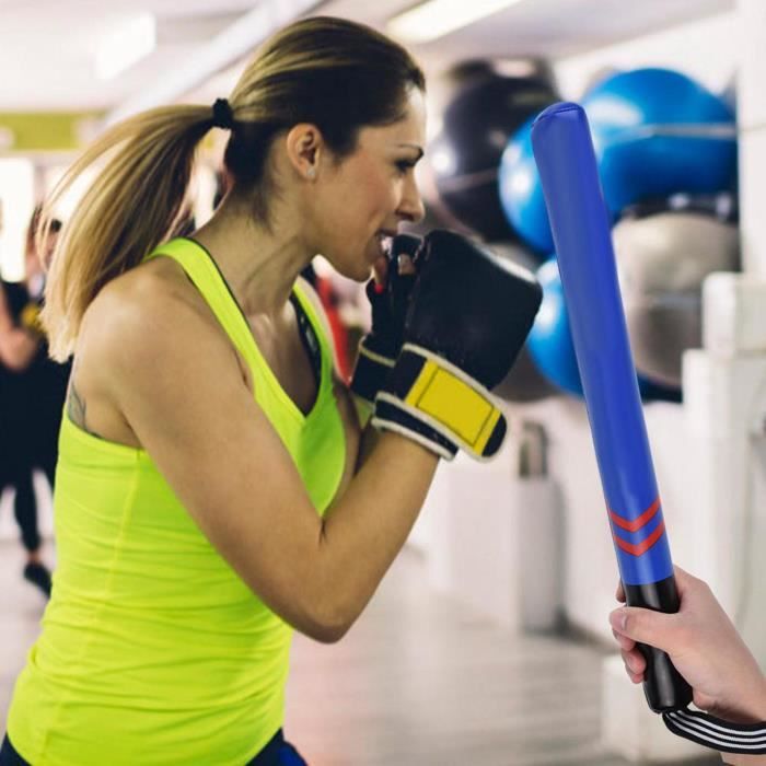 Qiilu bâton de combat Bâton de boxe durable cible Fitness outil d ...
