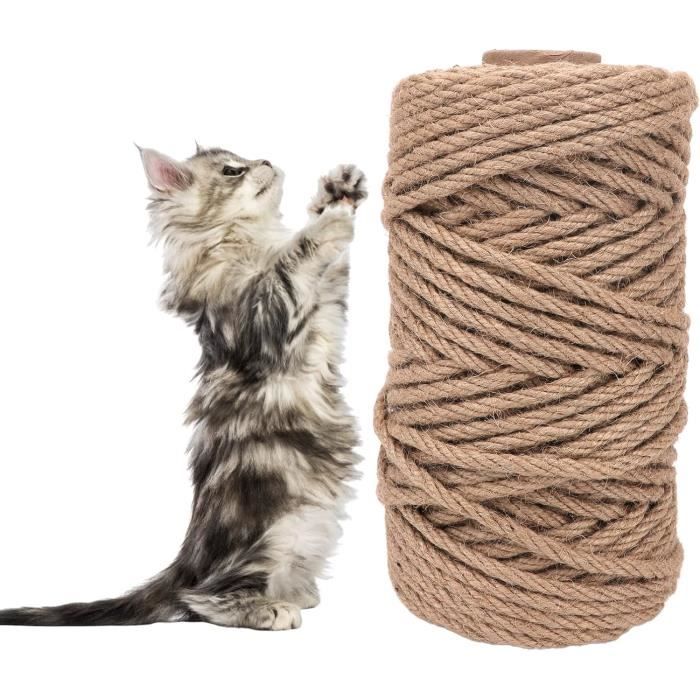 Corde En Sisal Pour Arbre À Chat, 5 Mm X 40 M Corde Arbre À Chat, Corde ...