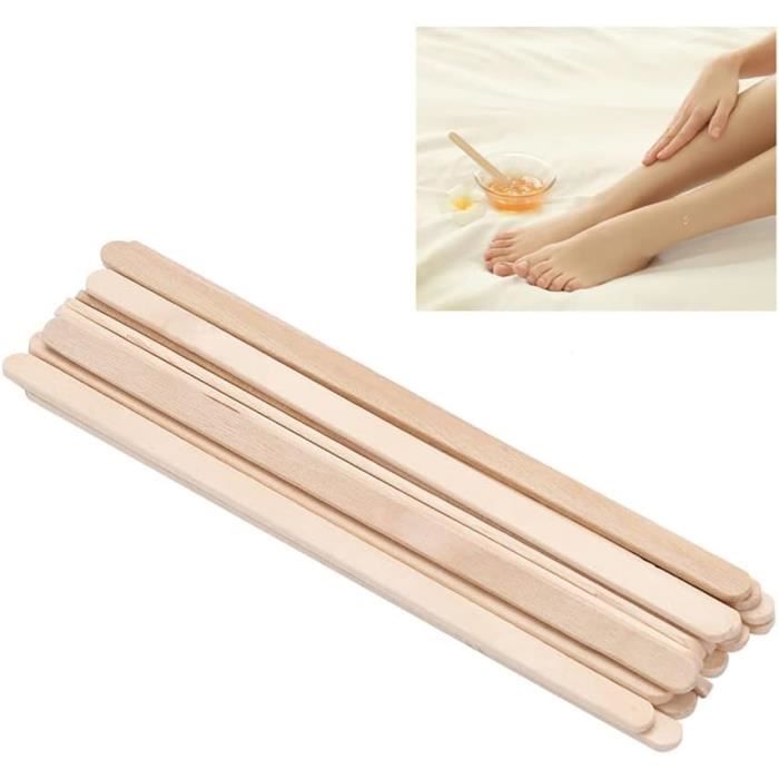 100 pièces Spatule epilation sourcil, Spatule bois epilation, de ...