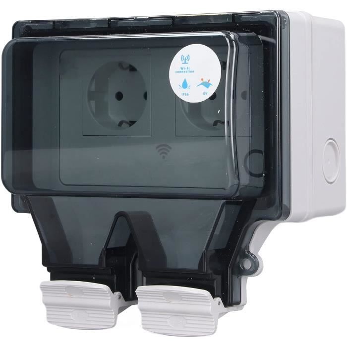 Prise Étanche Extérieure Ip66, Prise Électrique Murale Étanche À La ...