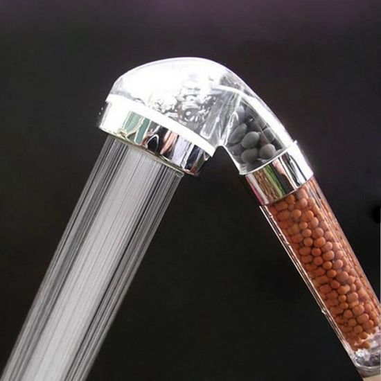 Filtre De Douche à Anions Tourmaline Surchargé Pomme De Douche Super