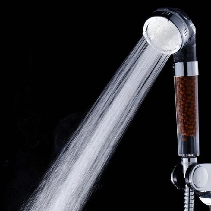 Filtre De Douche à Anions Tourmaline Surchargé Pomme De Douche Super