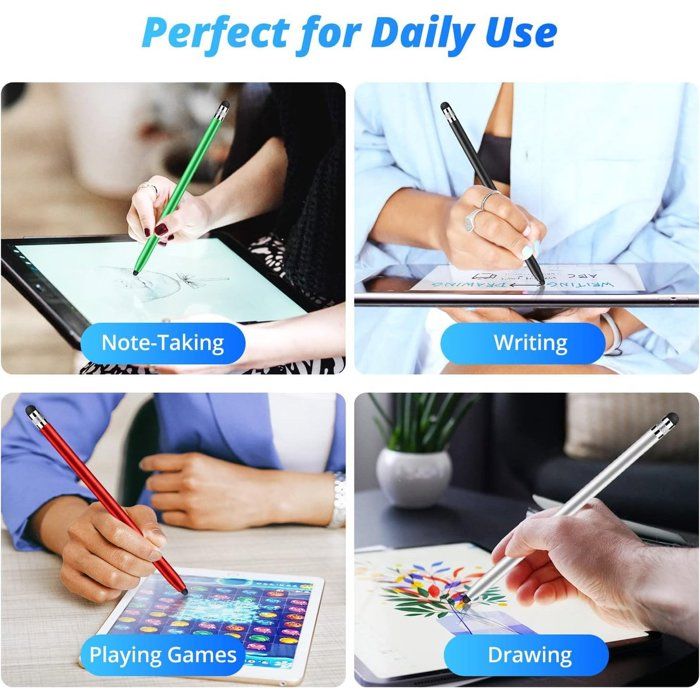Stylet tactile double fonction - Lot de 5 stylets capacitifs - Stylets ...