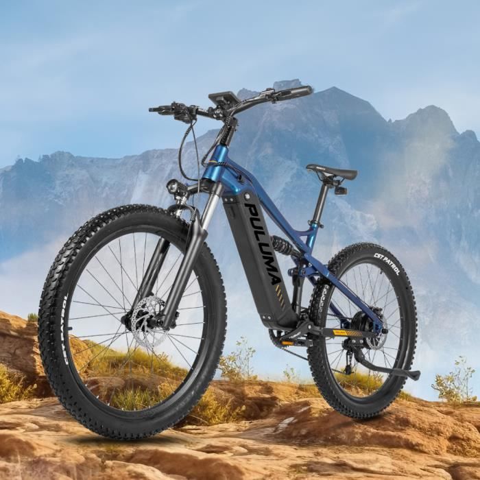 PULUMA PH001 vélo électrique 27.5in - suspension complète Panasonic batterie 48V 20AH vélo ...