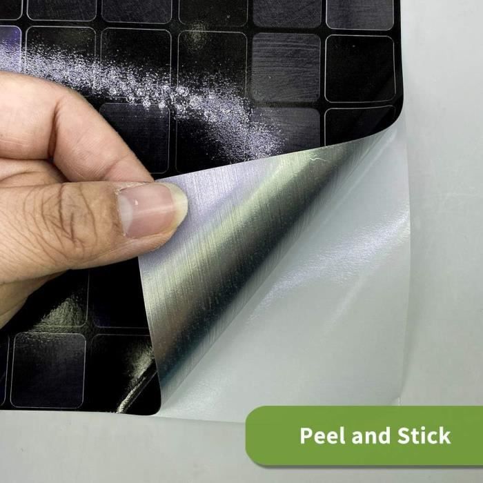 Carré De Carreaux De Vinyle Autocollant, Décalcomanies Auto-Adhésives ...