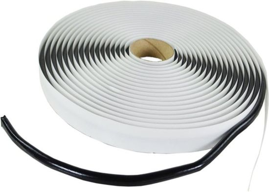 Ruban mastic rond en caoutchouc butyle 8 mm x 6 m Noir - Cdiscount ...