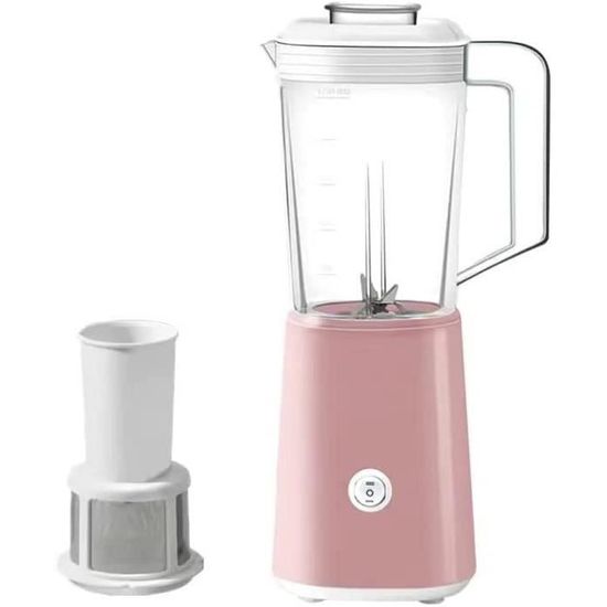 Blender Mixeur Mélangeur Multifonction Smoothie Maker 1200Ml, 250W Professionnel Électrique ...