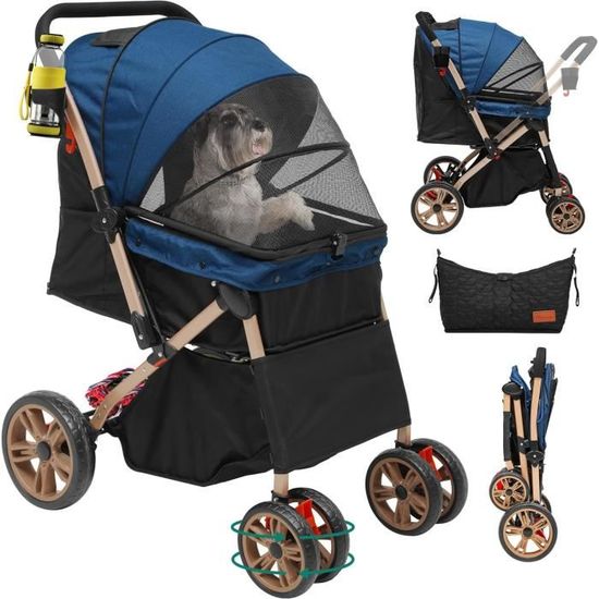 Poussette Chien 20Kg, Poussette Pour Chien Chat, Poussette Chien Tout ...
