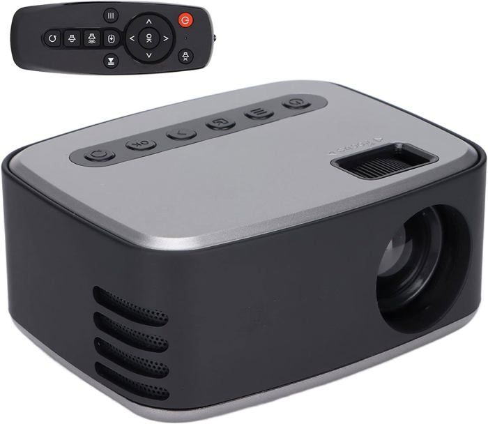 Mini Projecteur, Vidéo Projecteur Led Intelligent Interface Multimédia ...