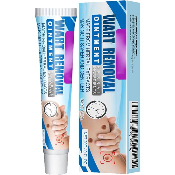 Verrue Enlever Crème,Crème D'Élimination Des Verrue Plantaire，Adapté À ...