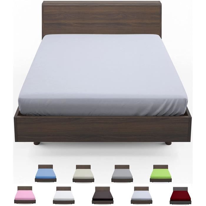 Draps Housses - Dalina Textil Drap Lit Réglable 105x190-200cm 100% Polyester Bas Bon Marché ...
