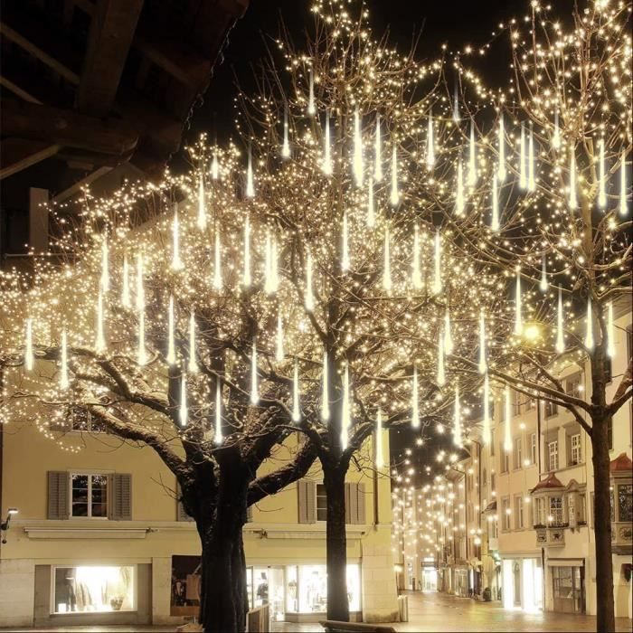 Guirlande Lumineuse Exterieure Arbre Lumineux Extérieur LED 10 Tubes ...