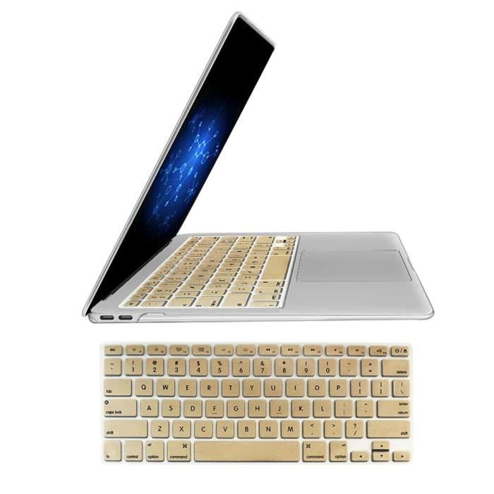 Clavier,Housse de protection de clavier en Silicone pour Macbook Air 13 ...