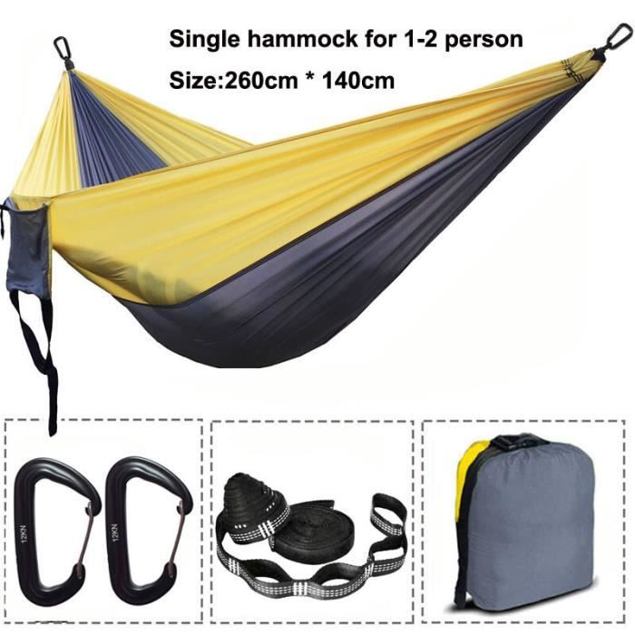 Mobilier de jardin,Hamac de Camping Parachute en Nylon,facile à ...