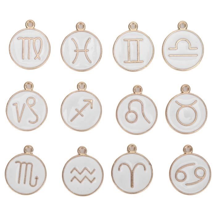 Cikonielf Pendentif 12 constellations 12 Constellations Pendentif ...