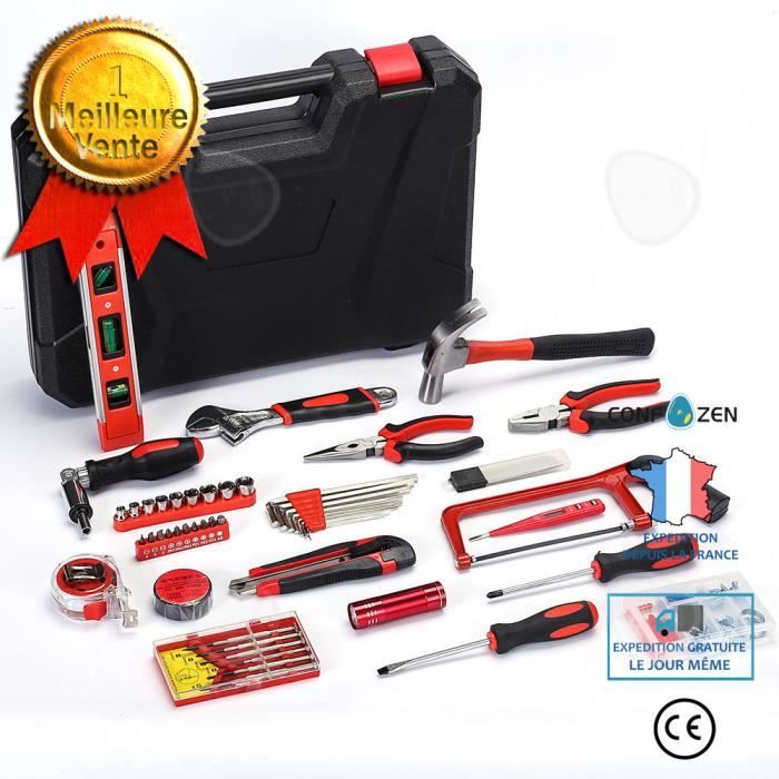 CONFO® Boîte à outils de réparation, outil de matériel ménager ...