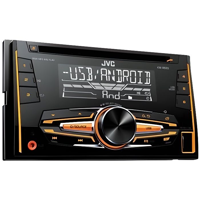 JVC autoradio 2DIN CD KW-R520 - Cdiscount Auto