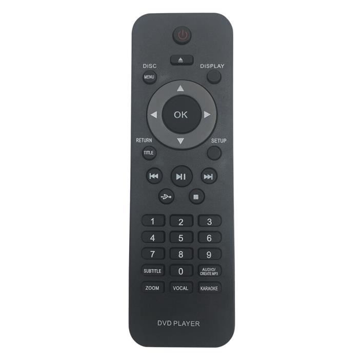 New -Télécommande de remplacement pour lecteur DVD Philips DVP4050 ...