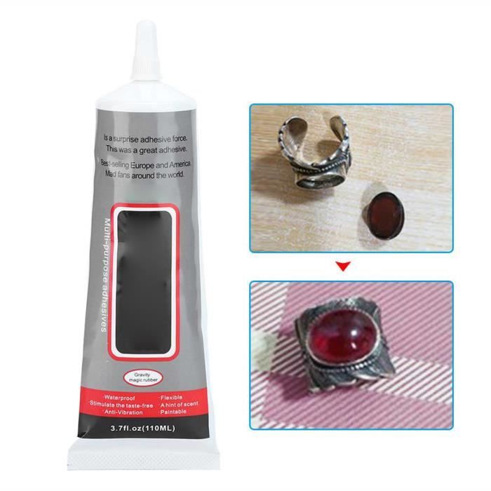 110 ml Colle bricolage bijoux montre maison aiguille pointe étanche ...