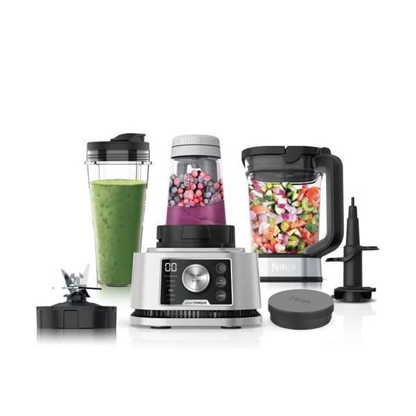 Blender - NINJA - Foodi Power Nutri CB350EU - 1200 W - Gris et Noir - 3 ...