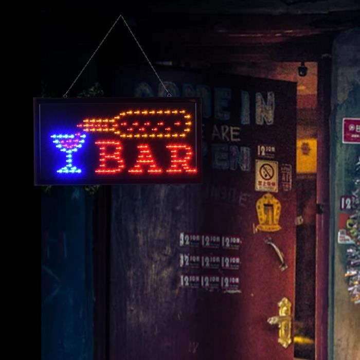 Enseigne Lumineuse Bar