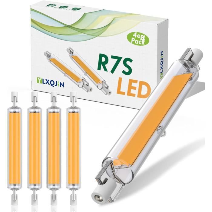 Ampoule R7S 118Mm Led Dimmable, 15W Ampoule Led R7S 118Mm Cob Lampe ...
