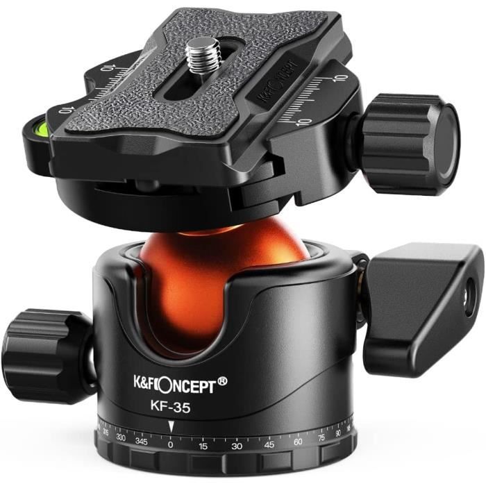 Tête De Balle 360°Rotatif Ball Head Adaptateur Rotule Ball Tête Vis 3-8 ...