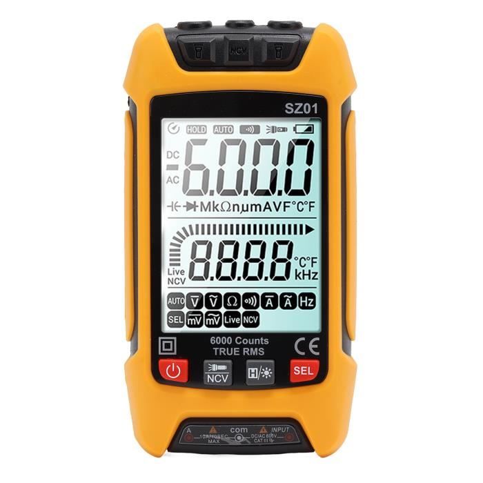 Sonew Digital Multimeter, Large Screen NCV Mode High Accuracy ...