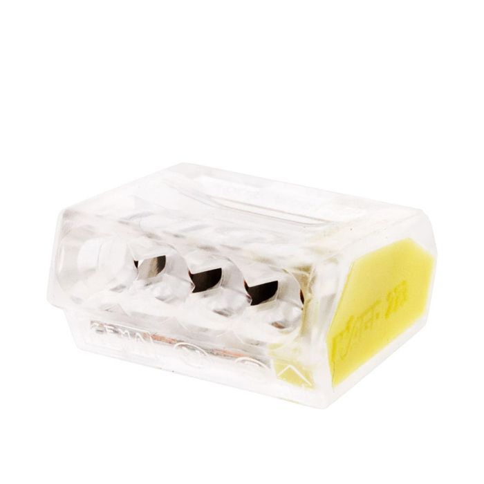 Lot de 10 bornes S2273 - Connexion rapide - 4 conducteurs - fils ...