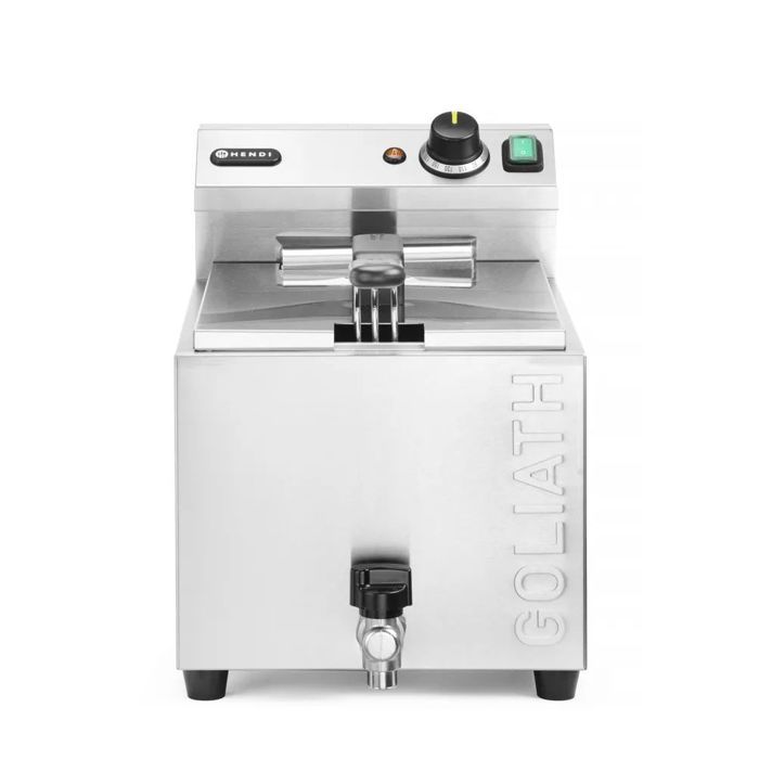 Friteuse XL avec robinet de vidange HENDI GOLIATH, 10L, 400V/10200W ...