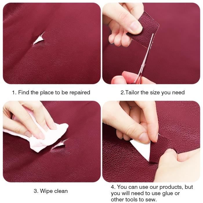 Simili Cuir Au Metre 100 X 140Cm Impermeabilisant Grainé Imitation Cuir ...