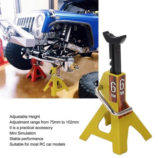 Cric de levage de voiture RC - ATYHAO - Mini cric réglable - Acier ...